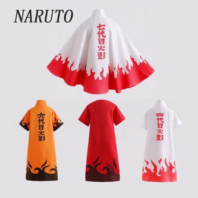 Anime kakaxi Cosplay Fourth Yondaime Hokage Namikaze Minato Uniform ...