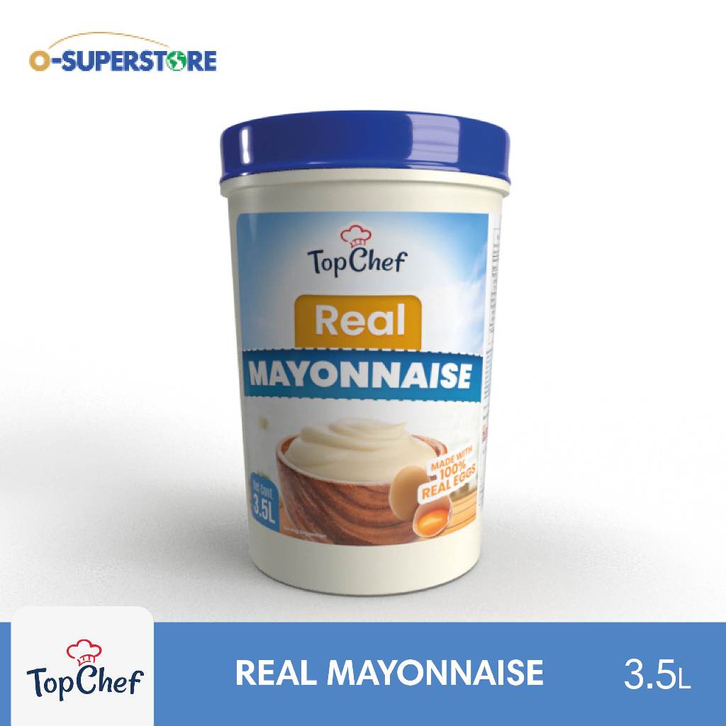 Top Chef Real Mayonnaise 3.5L | Shopee Philippines