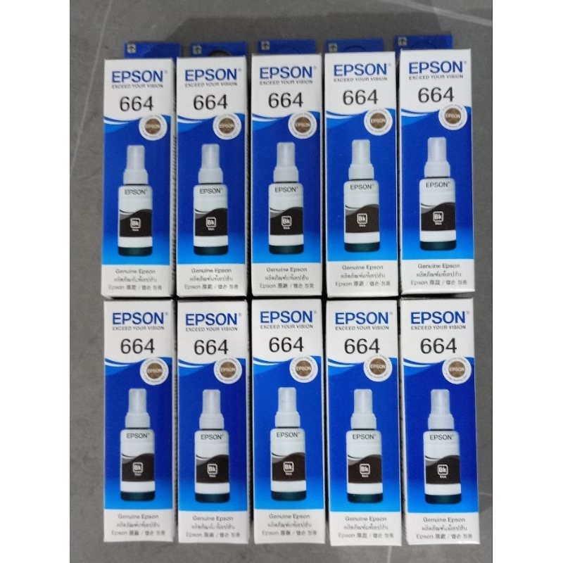 Epson 664 Refill Inks 10pcs size (70ml) | Shopee Philippines