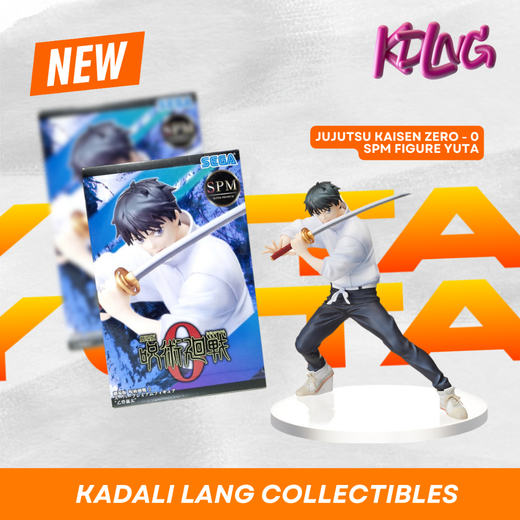 AUTHENTIC SEGA JUJUTSU KAISEN zero - 0 SPM FIGURE YUTA | Shopee Philippines