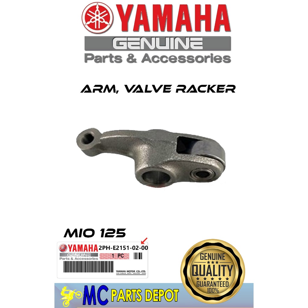 YAMAHA GENUINE ARM, VALVE ROCKER FOR MIO I 125 ( 2PH-E2151-01-00 / 2PH ...