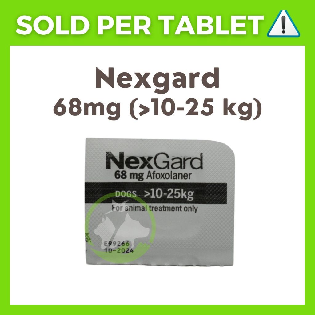 Nexgard and Nexgard Spectra Anti Tick & Flea with FREE Sticker Chewable ...