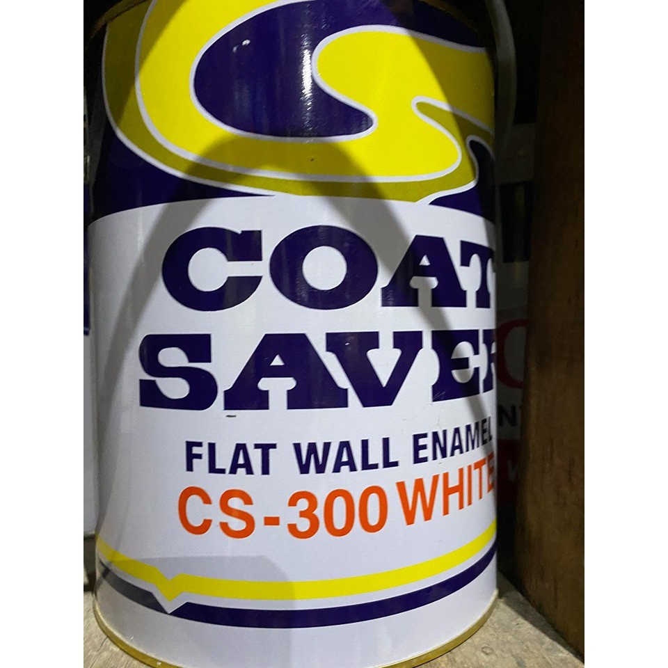 Coat saver GAL solo flat wall enamel quick dry white primer | Shopee ...