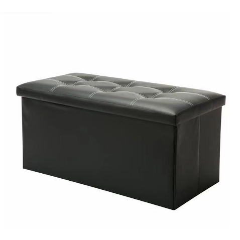 CAI Rectangular Storage Stool Sit Sofa Folding Box Chair | Shopee ...