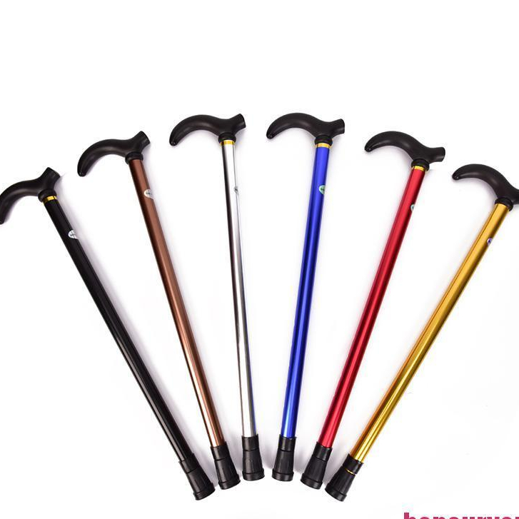 1-5 pcs Elderly Cane Adjustable Stainless Steel Cane for Elderly ...