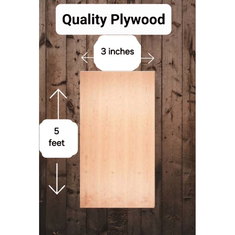 Quality Boards - 3" x 5ft | Shopee Philippines