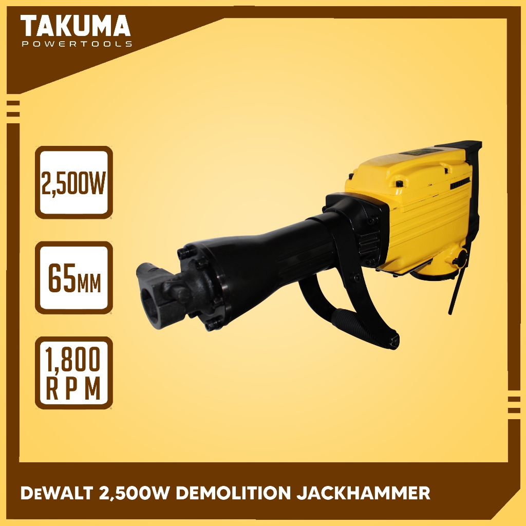 Industrial Tools Heavy-Duty Professional Demolition Jackhammer | Shopee Philippines