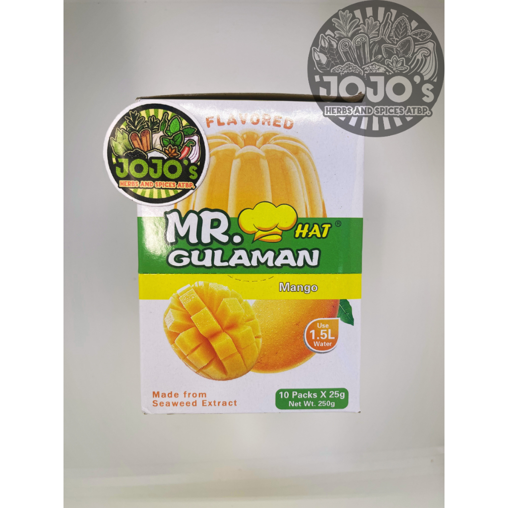 Mr. Gulaman Unflavored & Flavored Powder-based Jelly (10 packs x 25 g ...