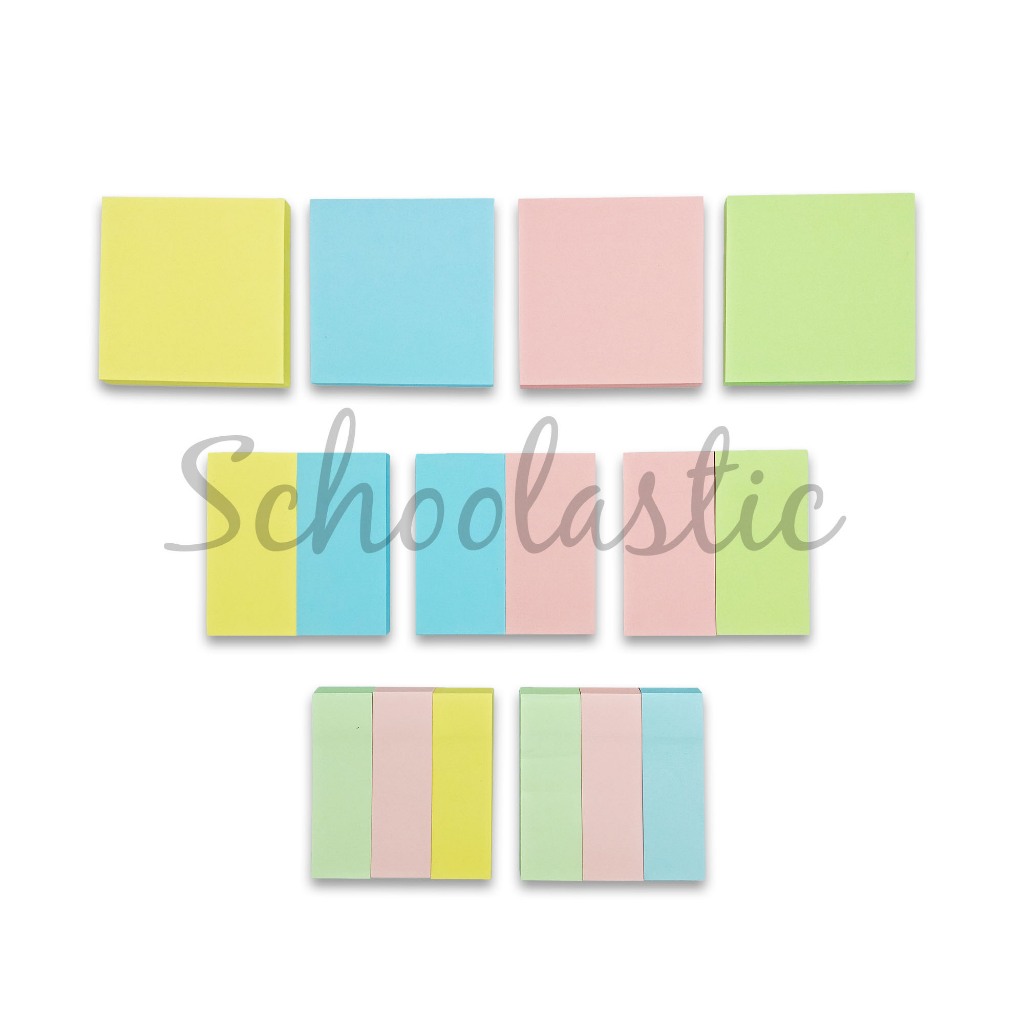 100 sheets Sticky Note Pad | Shopee Philippines