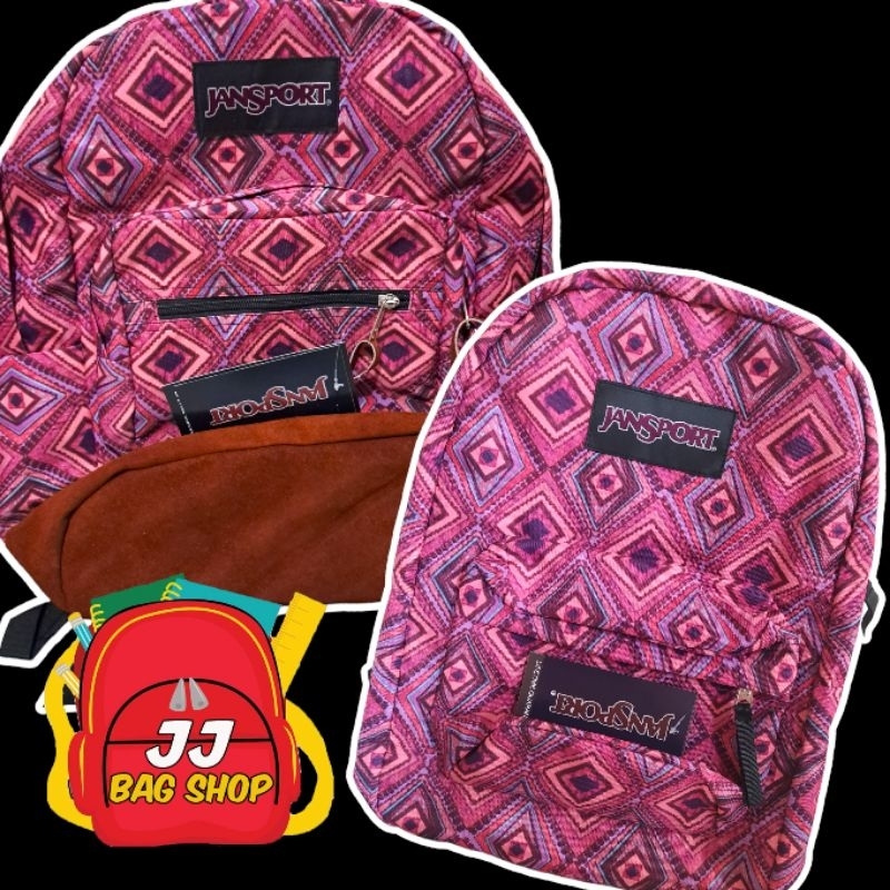 JANSPORT BACKPACK FOR WOMEN AZTEC DESIGN | Shopee Philippines