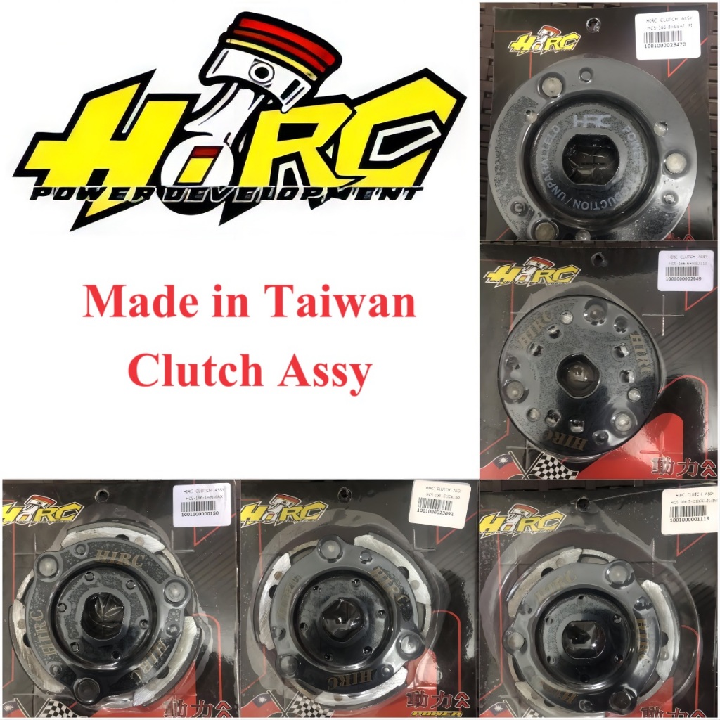 HIRC Clutch Assy For Click160/Click125/150/Nmax/Mio i 125/Beat Fi/Mio ...