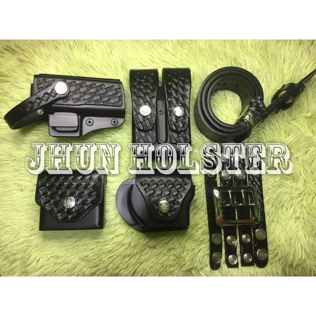 JHUN HOLSTER PNP DUTY RIG REGULAR ACCESSORIES SET FOR BERETTA | Shopee ...