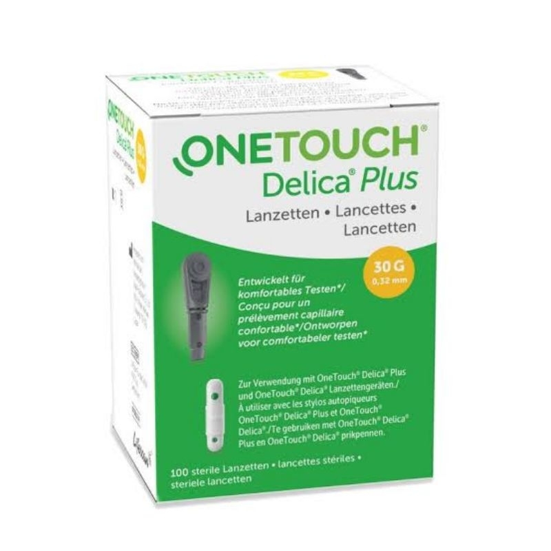 One Touch Delica Plus Lancets (100pcs) | Shopee Philippines