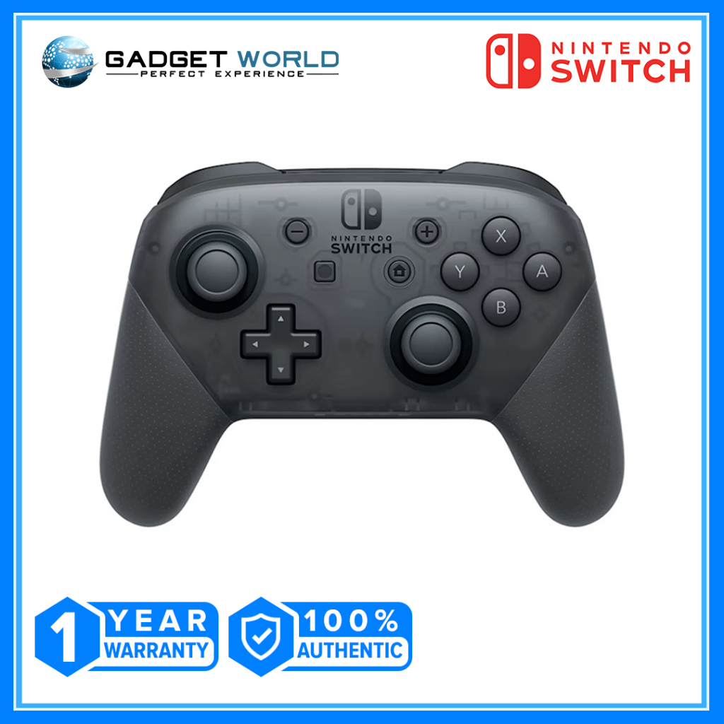 Nintendo Switch Pro Controller Black | Shopee Philippines
