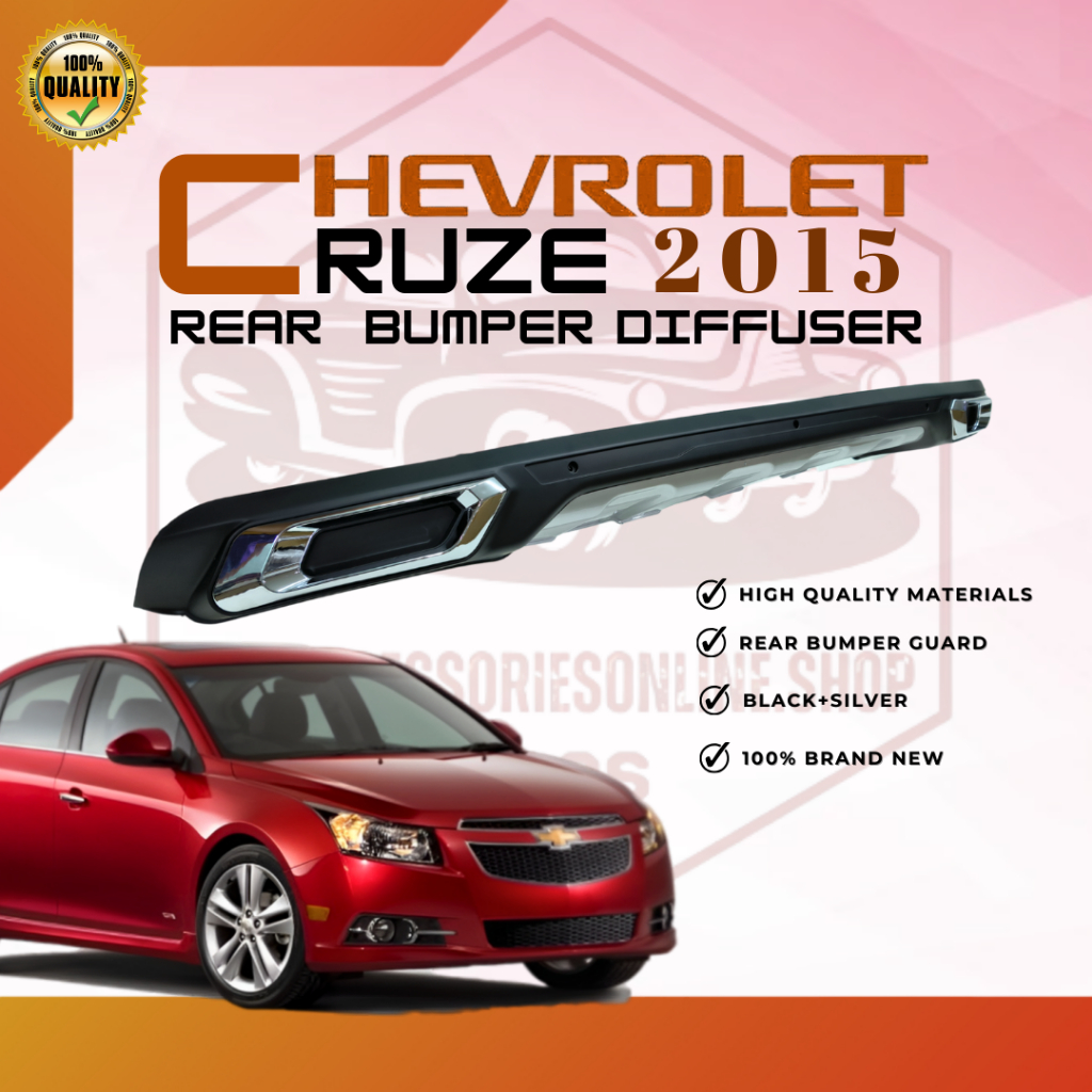 CAOS (2015) CHEVROLET CRUZE REAR BUMPER DIFFUSER LIP SPOILER BODY KITS ...