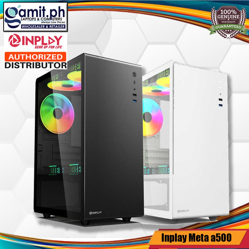 Inplay Meta A500 Pc Case Gaming Computer Case Mid-Tower M-ATX Desktop ...