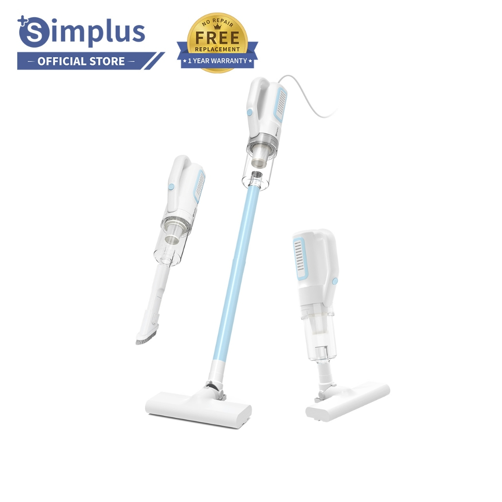 Simplus Vacuum Cleaner 16000Pa Strong Suction 3 in 1 Portable Handheld ...