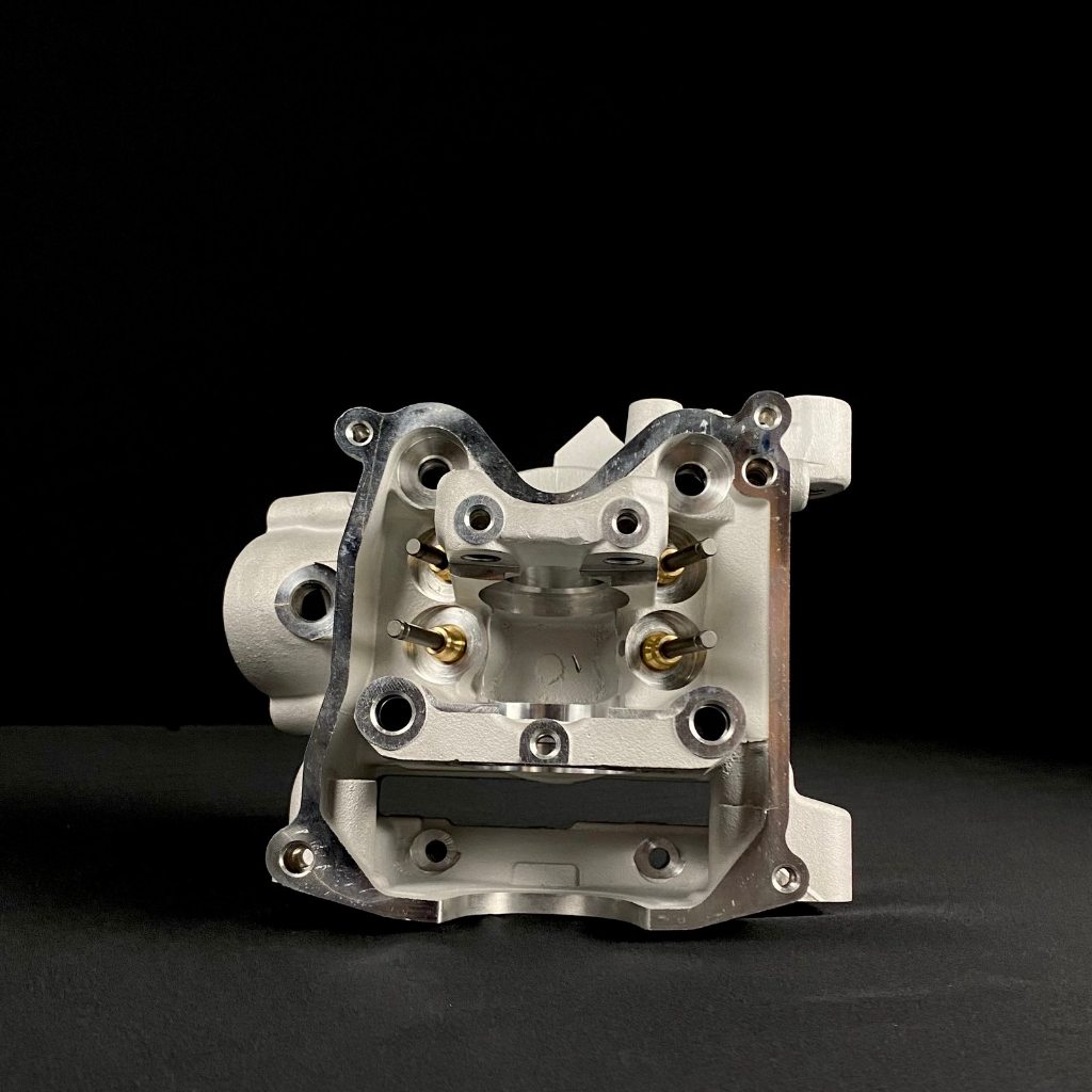 4S1M - CYLINDER HEAD CNC (SWIRL PORTED) AEROX/NMAX V2/SNIPER155/R15 V3 ...