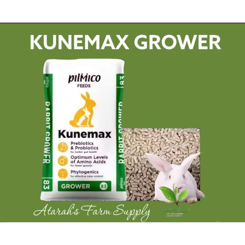 KUNEMAX Rabbit Grower Pellet 1sack (25kgs) | Shopee Philippines