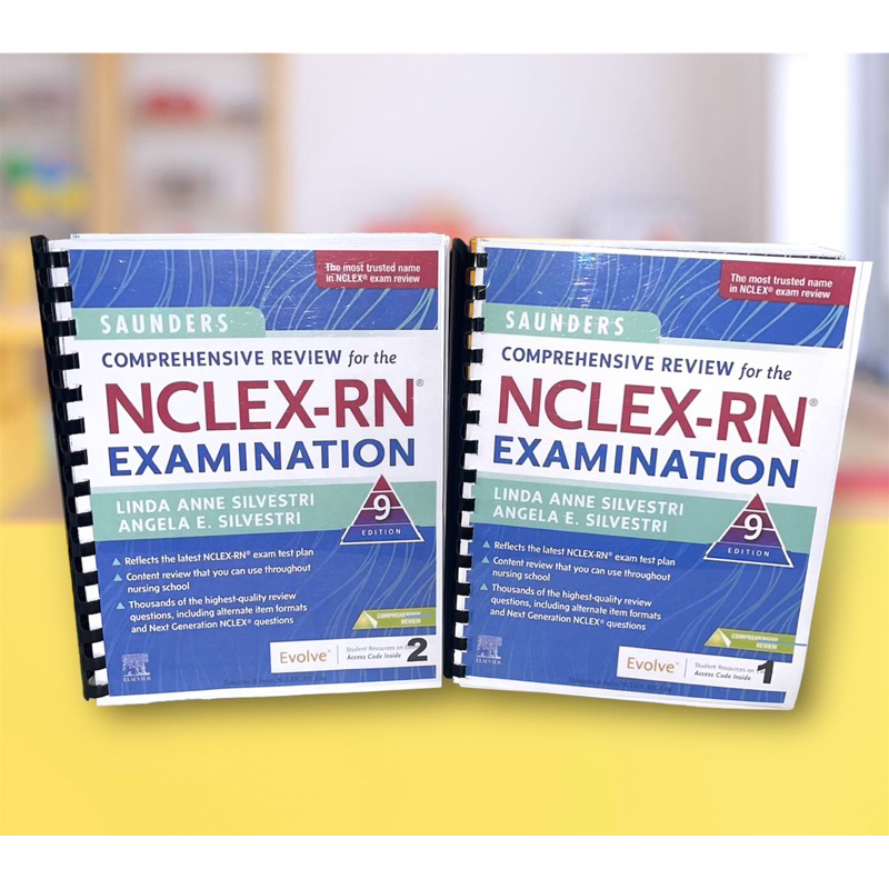 NCLEX RN SAUNDERS 9TH EDITION(bnw) | Shopee Philippines