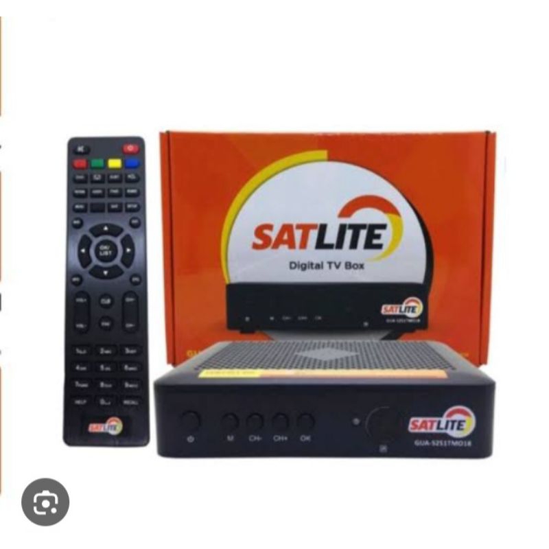 SATLITE BOX WITH REMOTE, AUXILLARY,BATTERY,ADAPTER | Shopee Philippines
