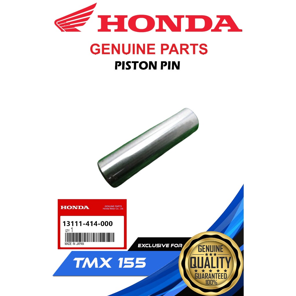 HONDA GENUINE PISTON PIN FOR TMX 155 ( 13111-414-000 ) | Shopee Philippines