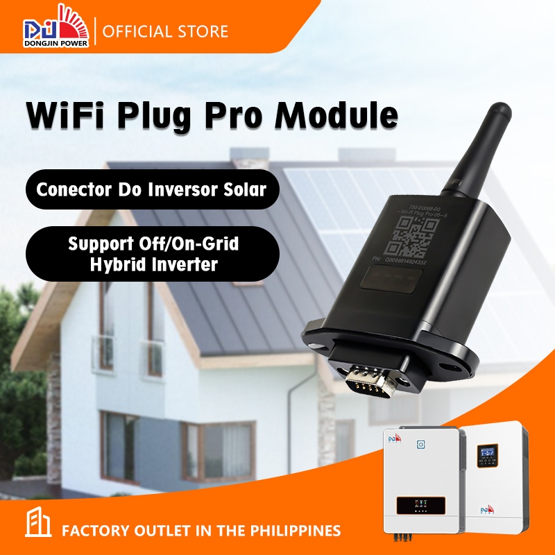 DongJin Power Wireless Wi-Fi Plug Pro Module DeviceFor Solar Off/On ...