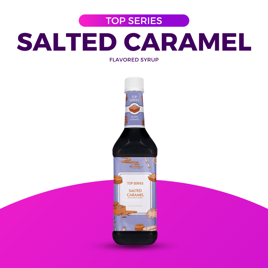 Top Creamery Salted Caramel Syrup 750ml | Shopee Philippines
