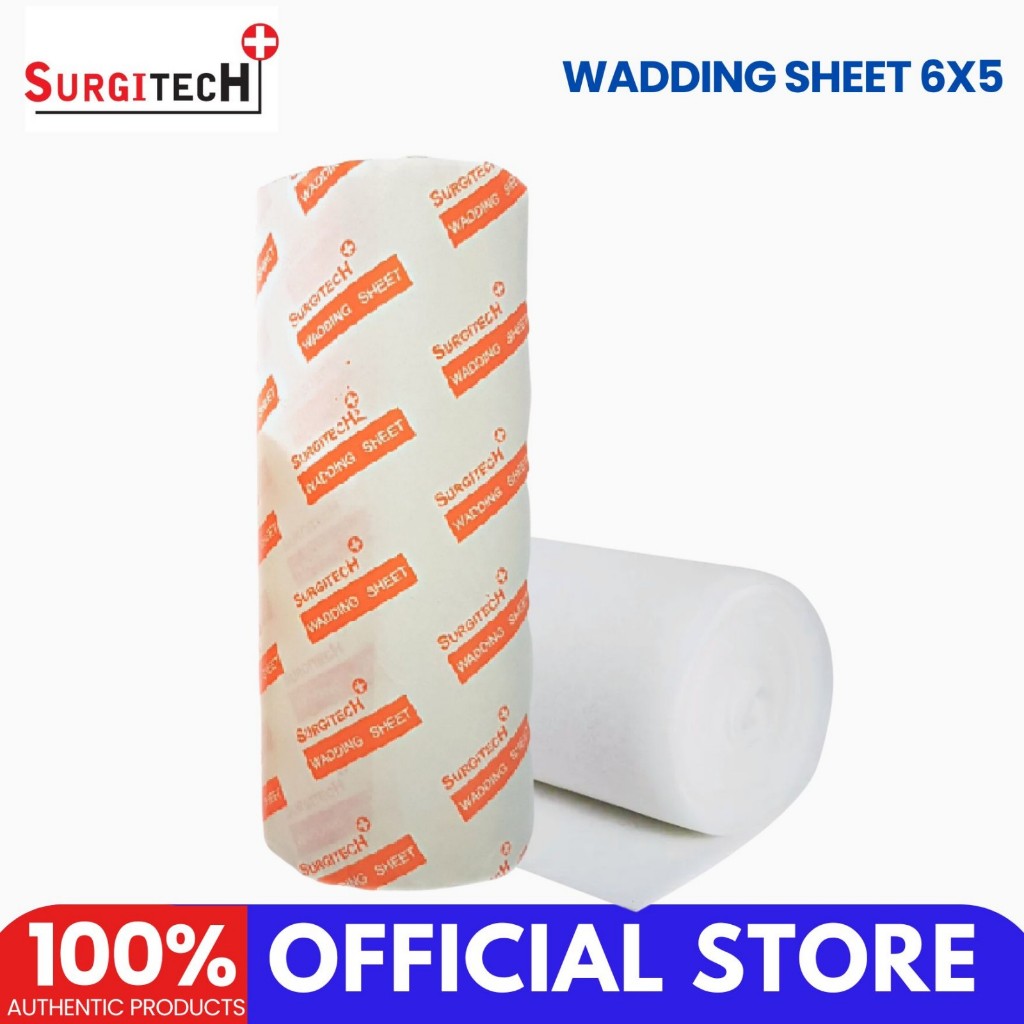 Surgitech Wadding Sheet 6x5 (1PC) | Shopee Philippines