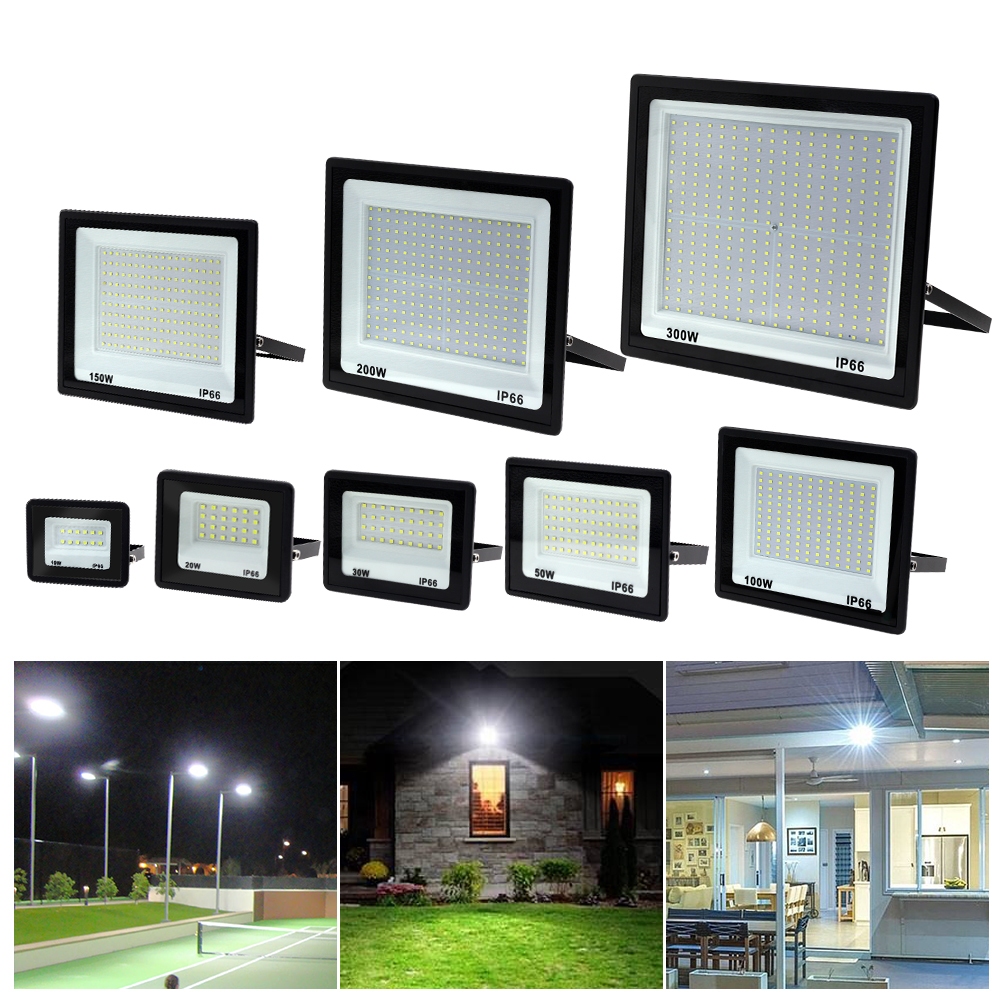50W 100W 150W 200W 300W LED Flood Light Spotlight IP66 Waterproof LED ...