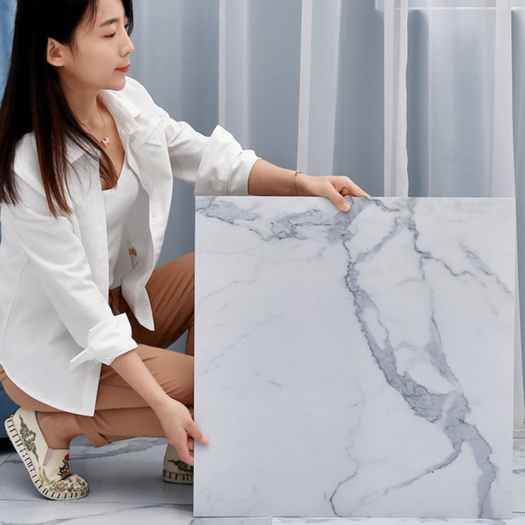 45X45CM Marble Vinyl tilesr Sticker Self Adhesive 30X30CM Grain ...
