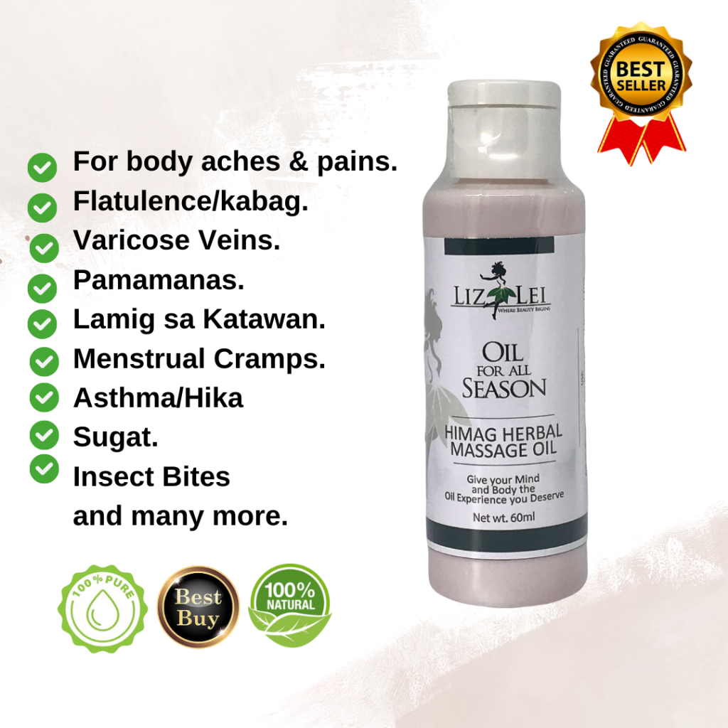 Himag Oil Natural Massage Oil Organic Oil | Shopee Philippines
