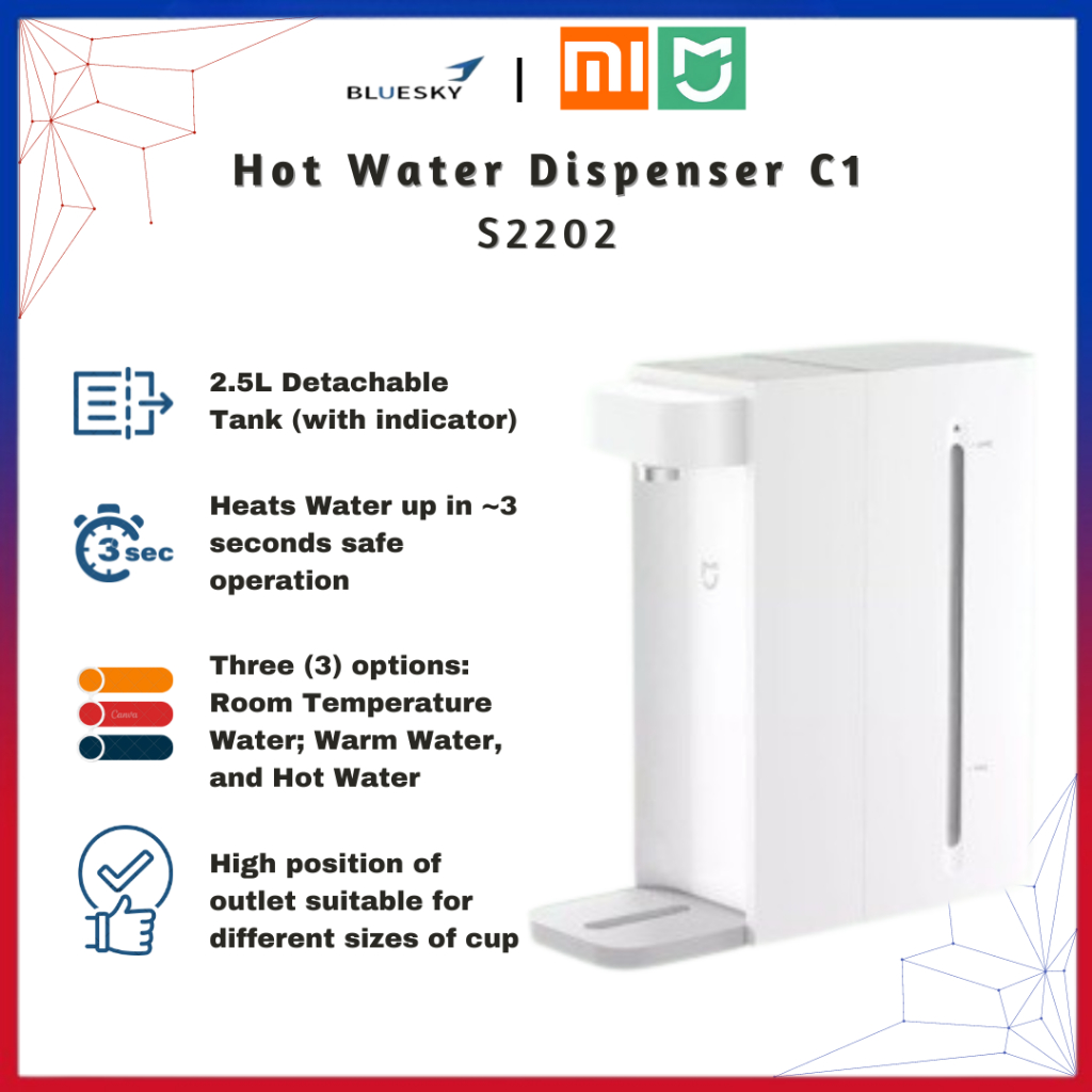 Xiaomi Mijia Mi Home Smart Instant Hot Water Dispenser Temperature ...