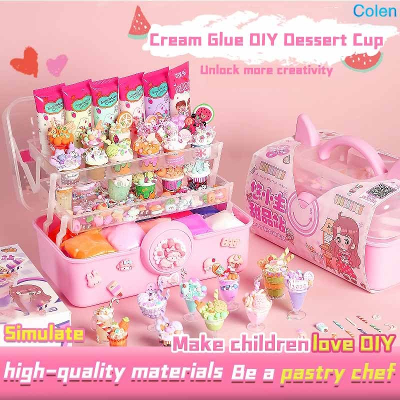 Kids' Guka Sticker Set: Fun Toy Gift with Cream Gum Storage, DIY ...