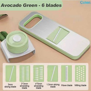 Upgrade Your Kitchen Arsenal: 6-in-1 Stainless Vegetable Cutter ...