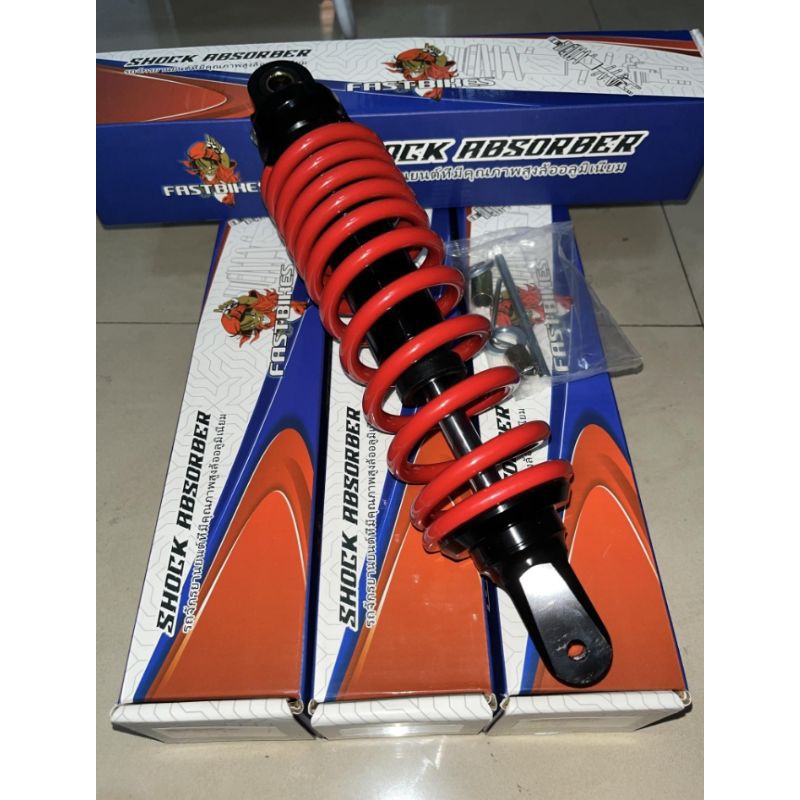 FAST BIKE MONO SHOCK SUSPENSION MIO/CLICK/BEAT/SKYDRIVE 300MM/330MM(MADE IN THAILAND) | Shopee ...