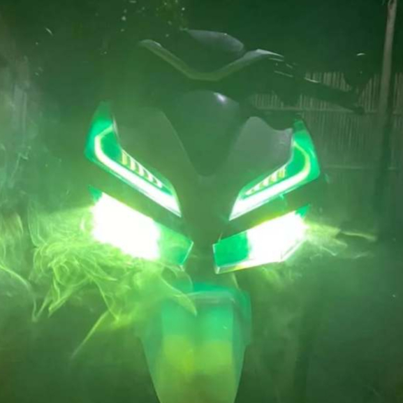 HONDA CLICK V4 V3 V2 / 125i 150i HeadLight Tint + Kilay Tint Game ...