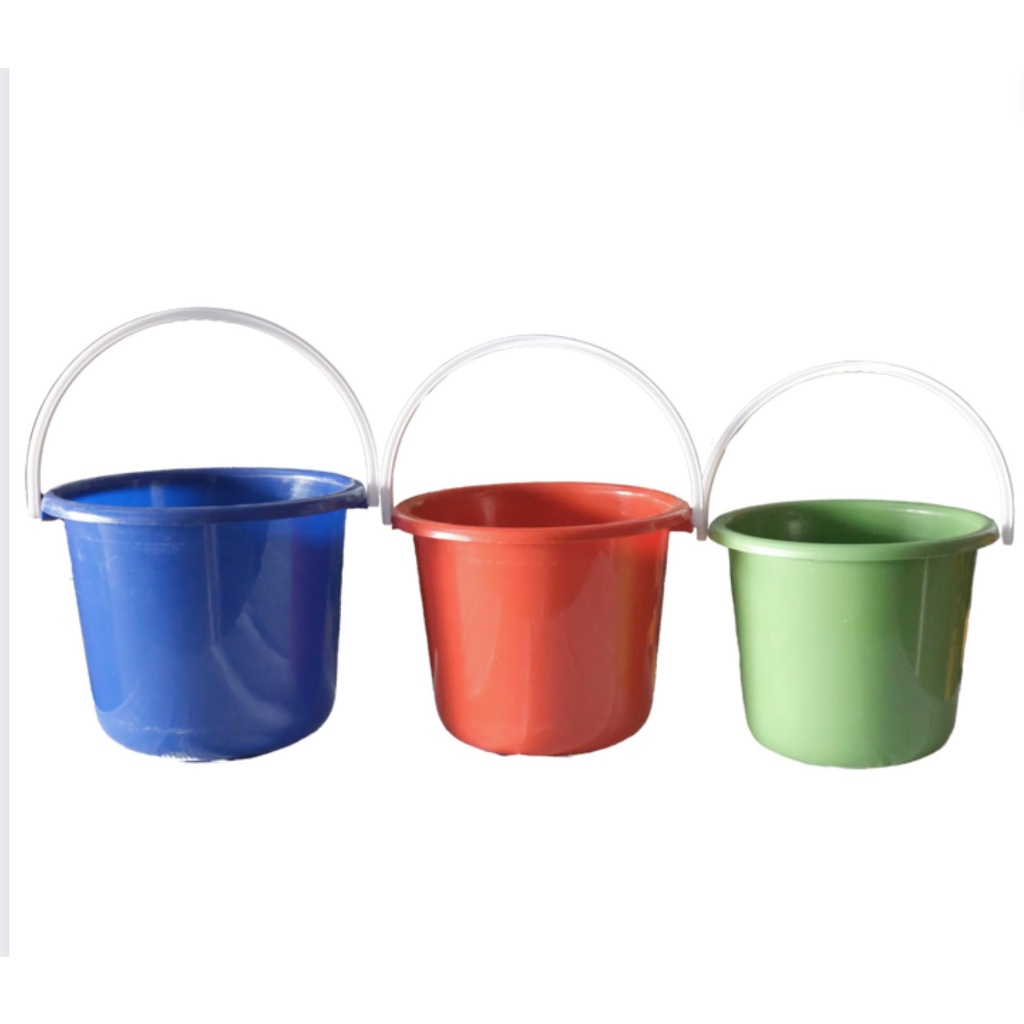 SMALL PAIL HK8855 10LTRS - Plasticware (Red, Blue, Green and Black ...