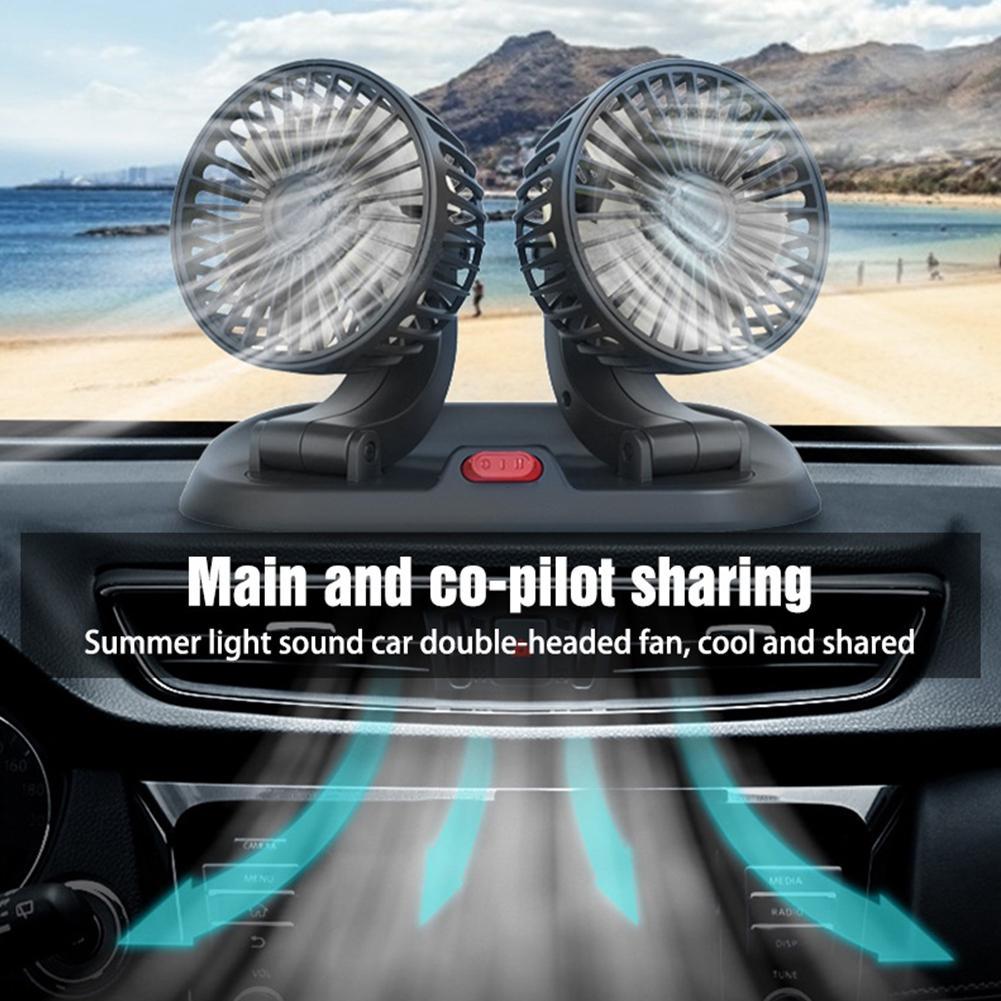 Car Fan 5v Heavy Duty Electric Truck 5v Voltcar Fan Usb Type Mini Car ...