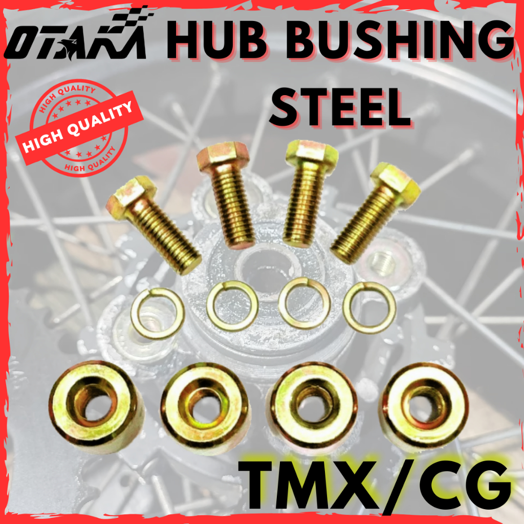 HUB BUSHING STEEL FOR TMX | CG GOLD HUB BUSHING STEEL | Shopee Philippines