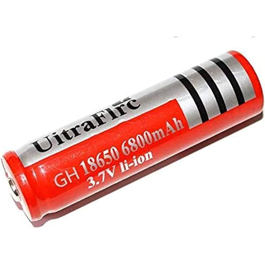 Ultrafire Rechargeable 3.7V 18650 Battery 6800mAh 3.7v li-ion | Shopee Philippines