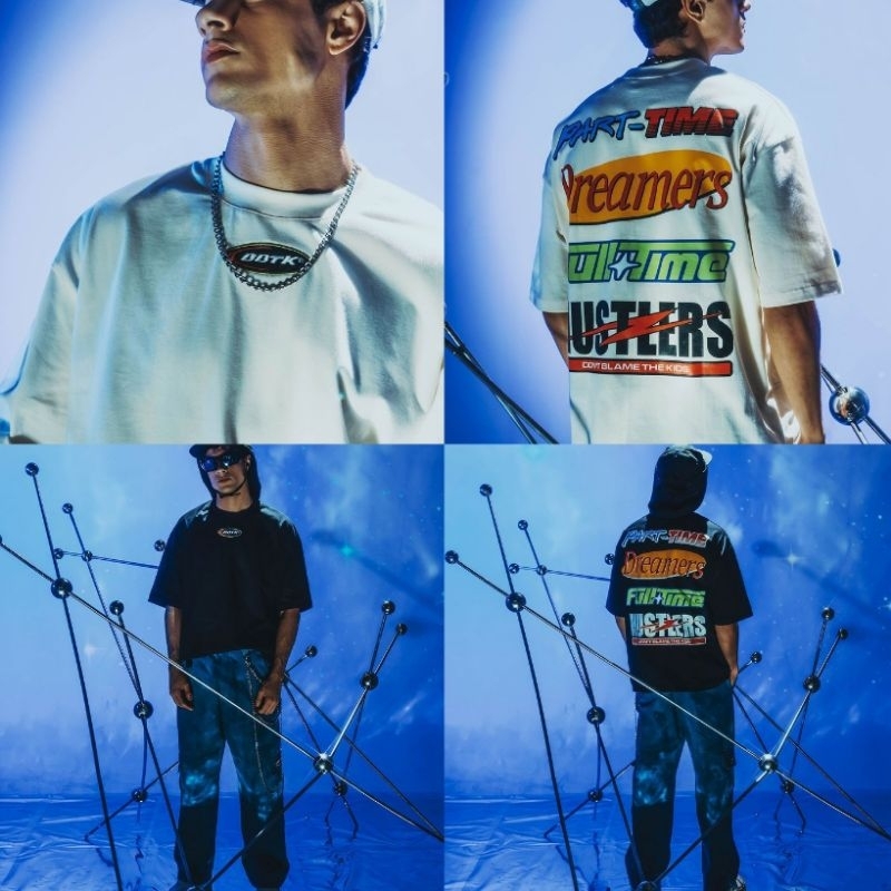 DBTK | Visionary Tee | Cream and Black | Oversize (Box Fit) | Maico ...