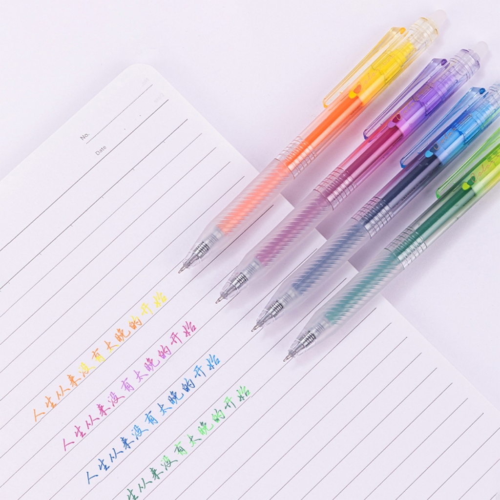 Deli Retractable Color Changing Gel Pen 0.5mm 4pcs/pack SA230 | Shopee ...