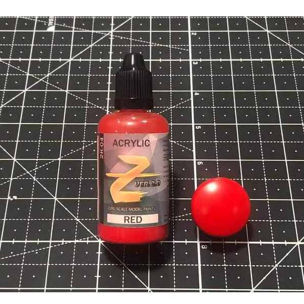2K 04 RED ZURC ACRYLIC (50ML) | Shopee Philippines