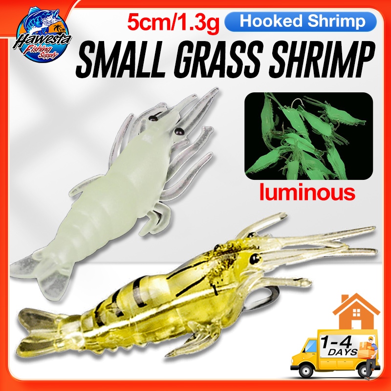Soft shrimp bait Luminous shrimp bait Freshwater bait Sea fishing bait Soft bait Fish bait ...