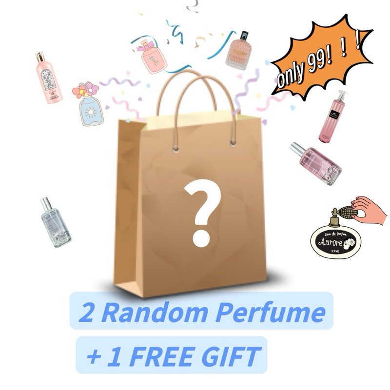 Super worth it mystery parcel PERFUME | Shopee Philippines