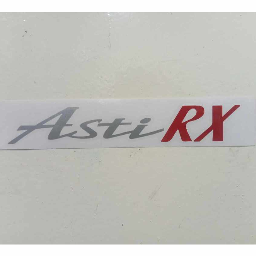 Asti Rx. Asti ZR, Asti RC decal for Mitsubishi Lancer GSR | Shopee ...