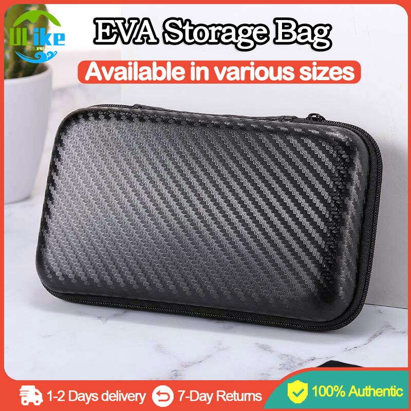 Portable EVA Storage Bags HDD U Disk Data Wire Earphone Mobile Power ...