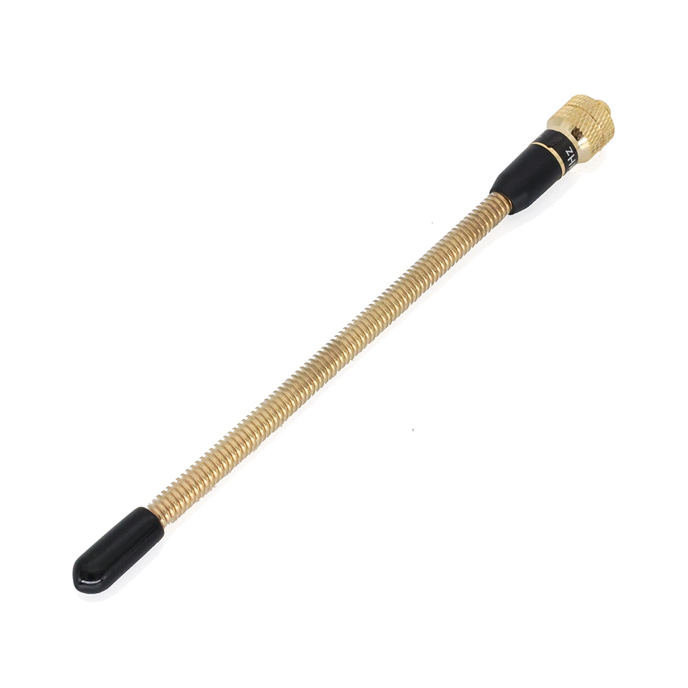 Walkie Talkie Metal Gold Spring Antenna SMA BNC Dual Band VHF UHF Two SMA SMA Golden Female ...