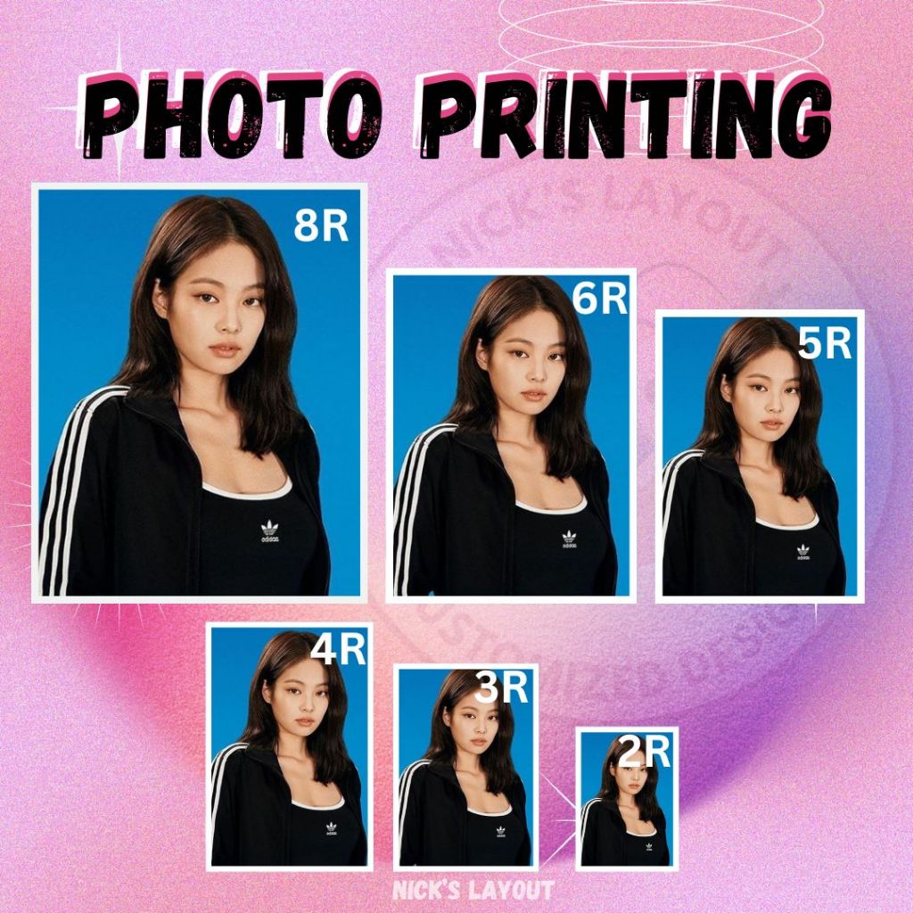Photo Print 2R 3R 4R 5R 6R 8R Picture Sizes | Shopee Philippines